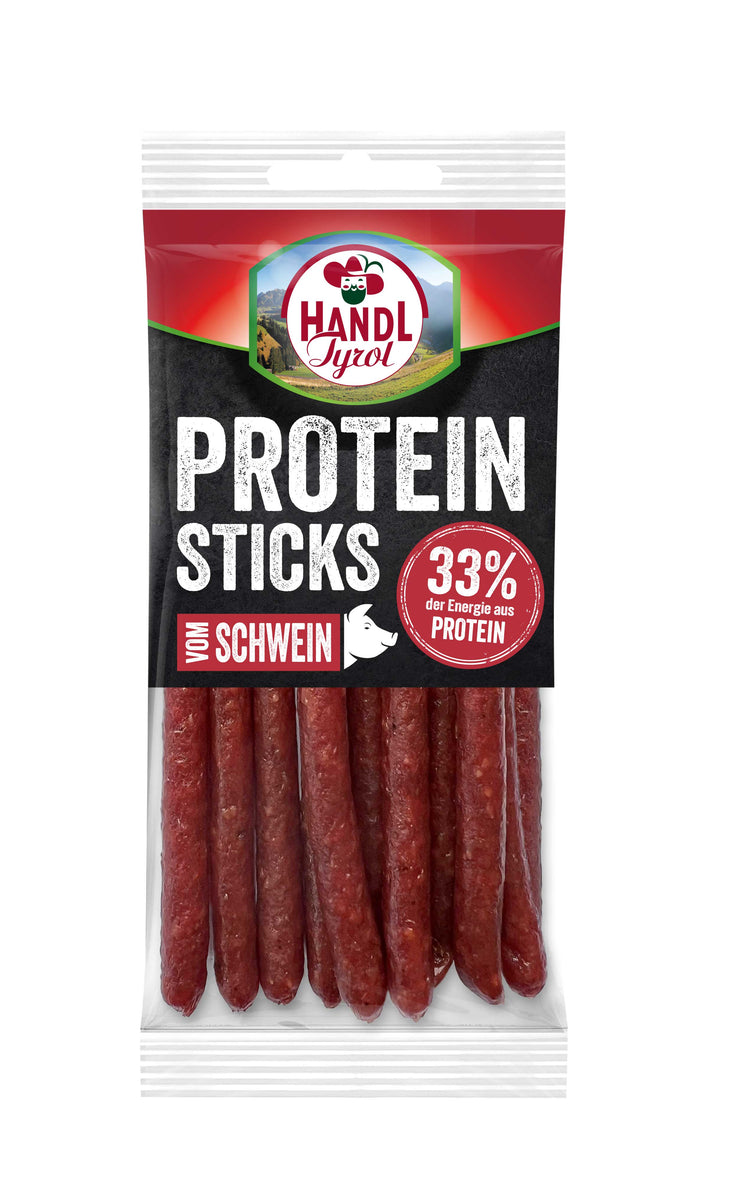 Protein Sticks Schwein 50g AMA – Handl Tyrol Spezialitäten Shop